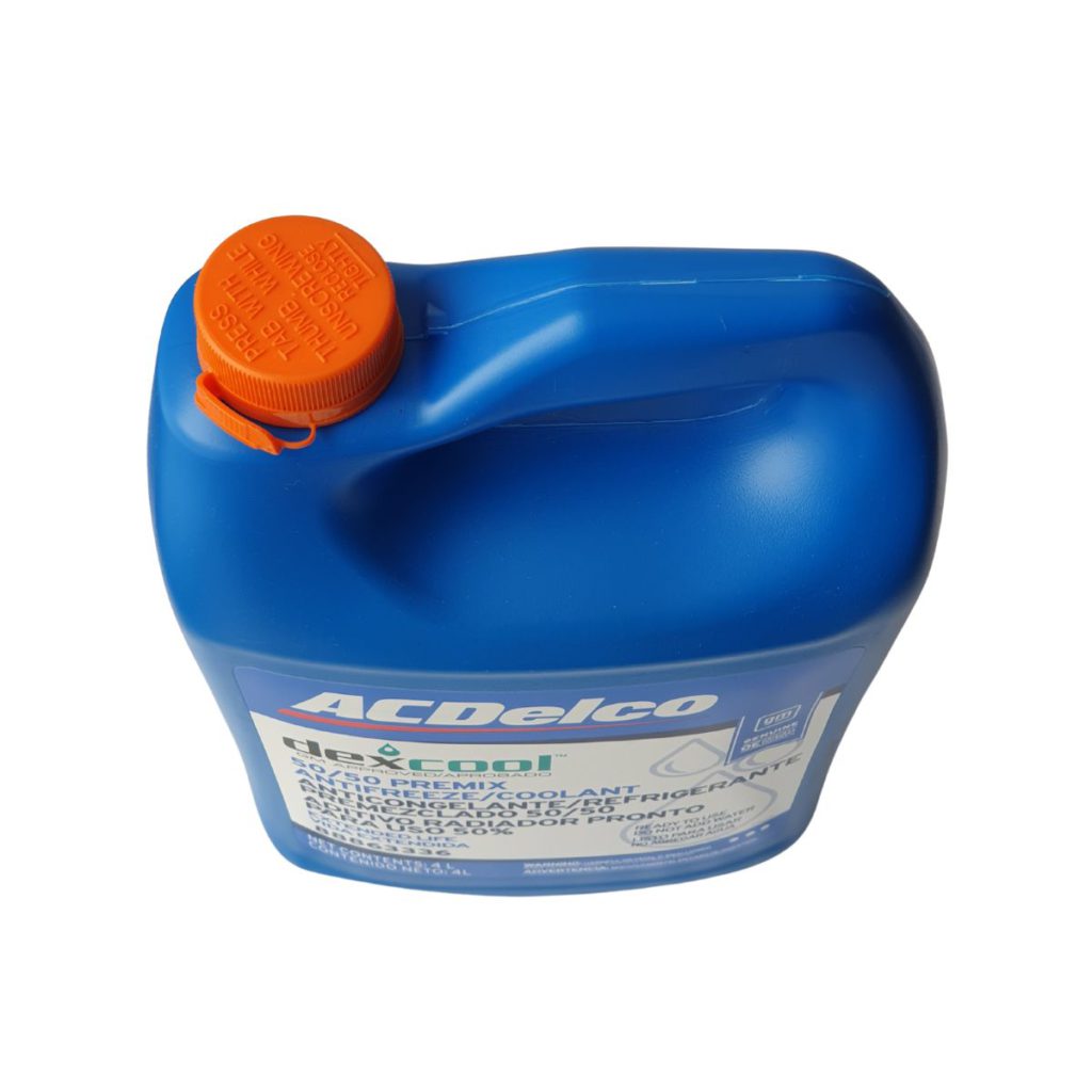 Refrigerante Acdelco Naranja Dexcool 50/50 Cantidad 4 Litros – Repuestock
